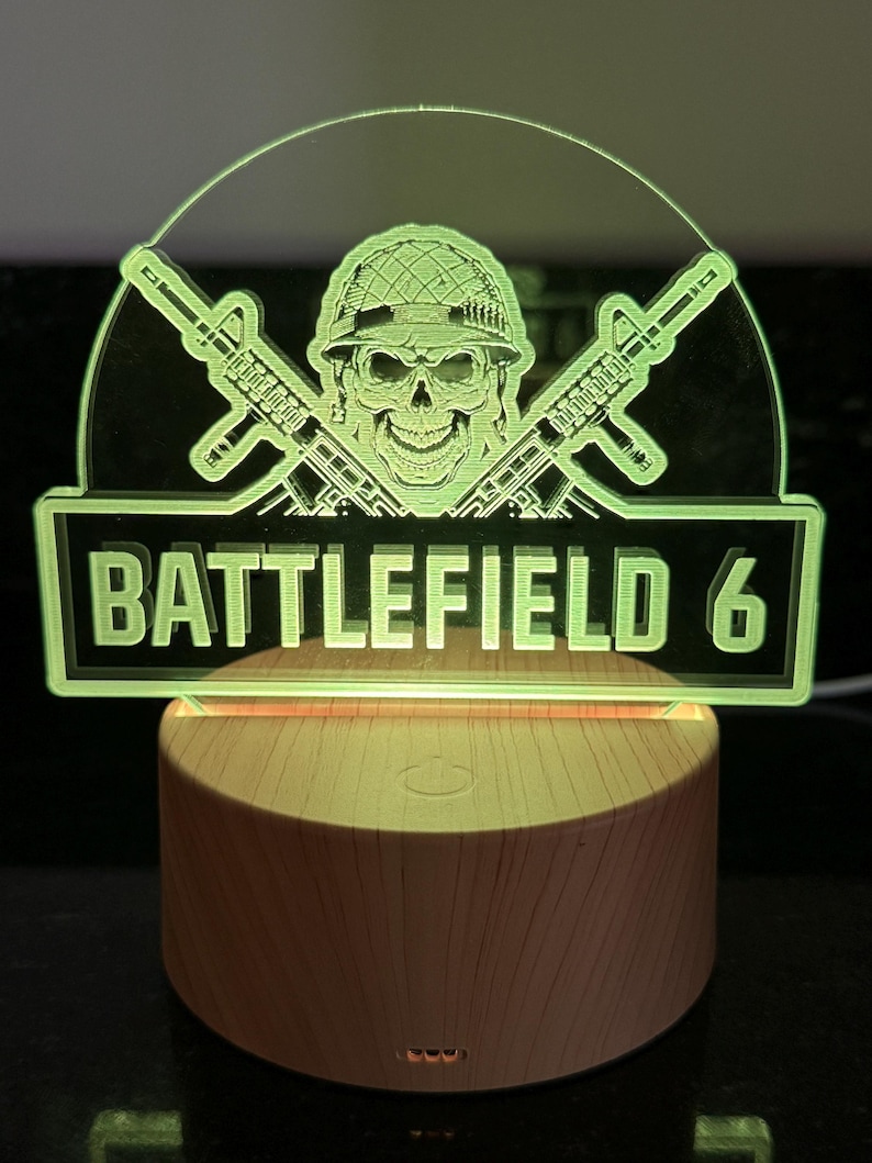 Battlefield 6 Logo Inspired (SVG DXF AI - Etsy