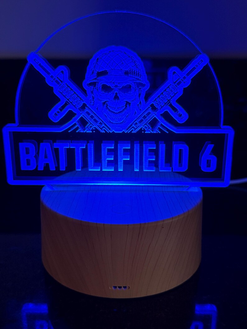 Battlefield 6 Logo Inspired (SVG DXF AI - Etsy
