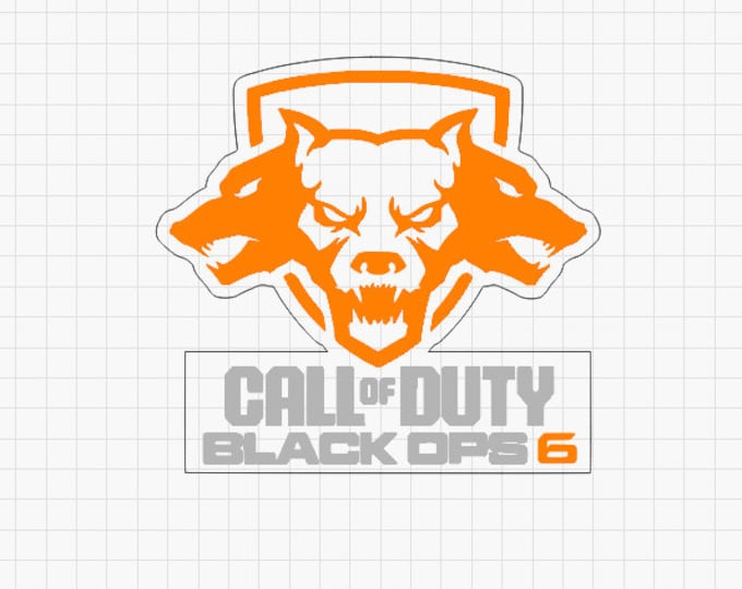 Call of Duty: Black Ops 6 Logo SVG DXF AI Digital Download - Etsy