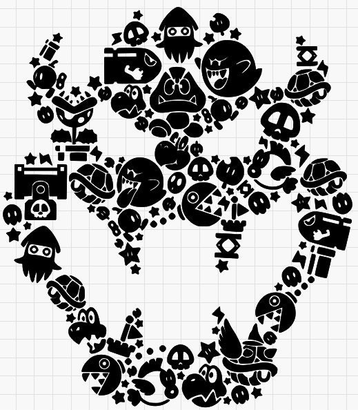 Bowser Svg, Super Mario Svg, Cut Files for Cricut, Png - Etsy