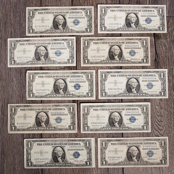 Us Paper Currency - Etsy