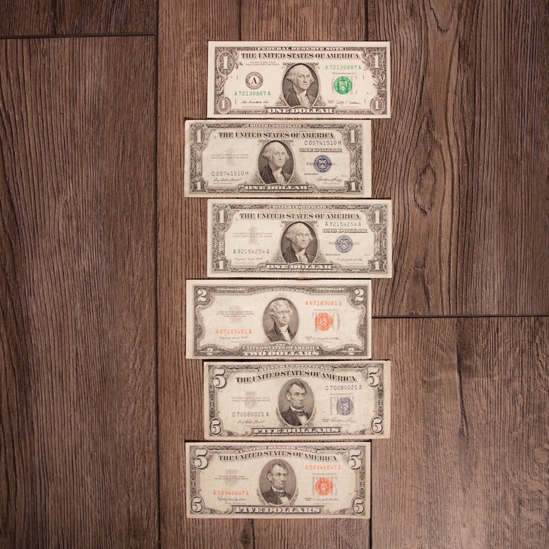 Us Paper Currency - Etsy