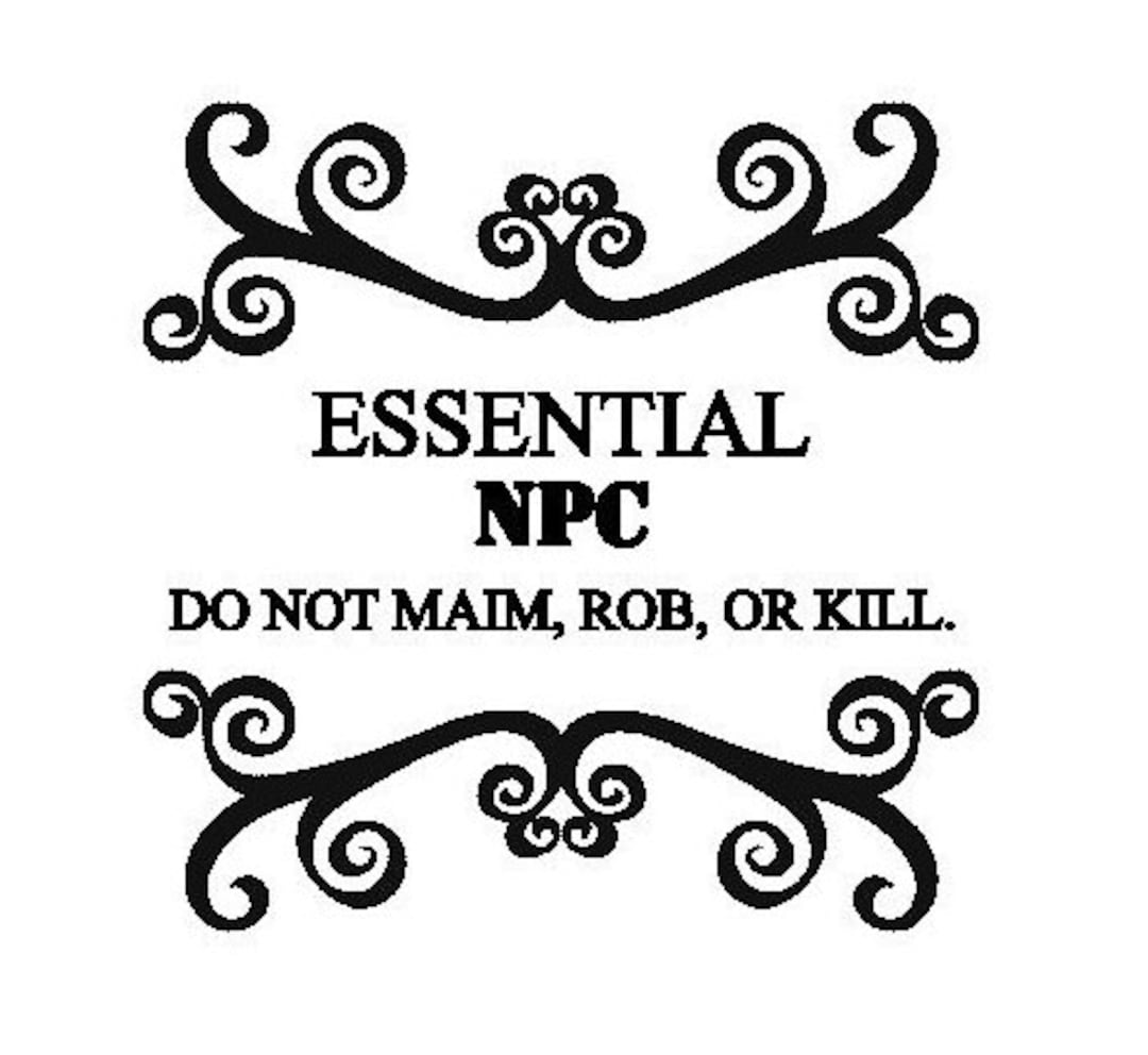 Essential NPC Logo- Svg, Png, EPS, Dxf, Jpg - Etsy
