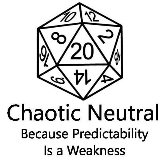 Chaotic Neutral Shirt SVG PNG JPG Dxf Eps - Etsy