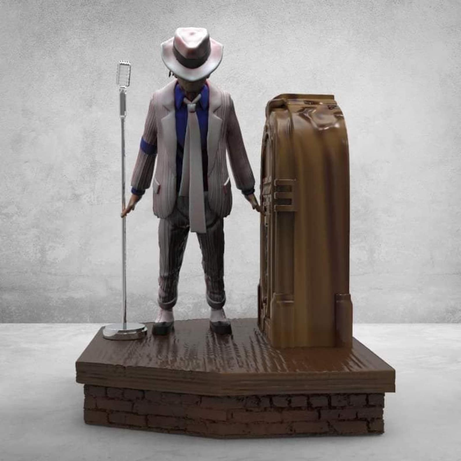 Michael Jackson 3D STL File - 3D Design 3D Printer Michael Jackson STL ...