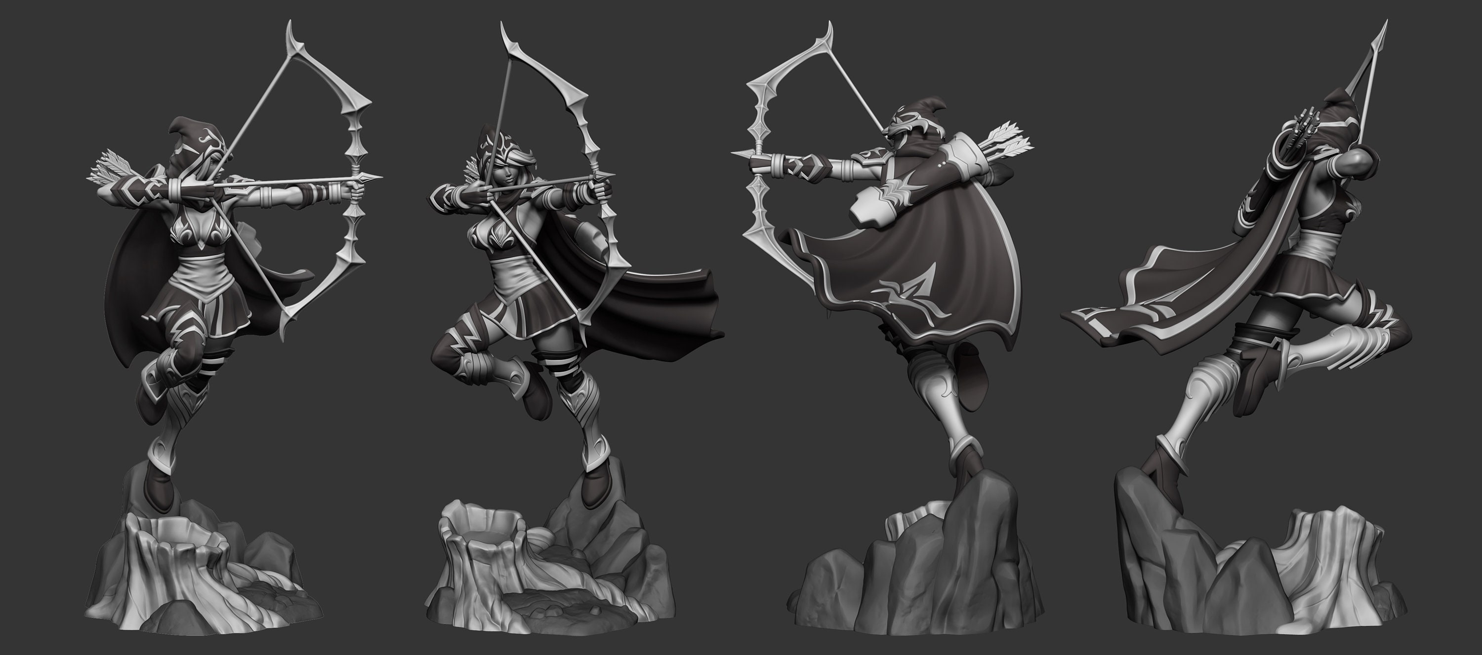 Ashe 3D STL File - 3D Design 3D Printer Ashe STL - Etsy