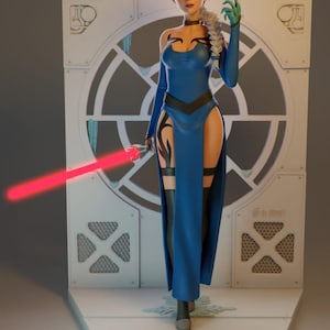 Cgtrader Darth Elsa 3D STL File - 3D Design 3D Printer Darth Elsa STL ...