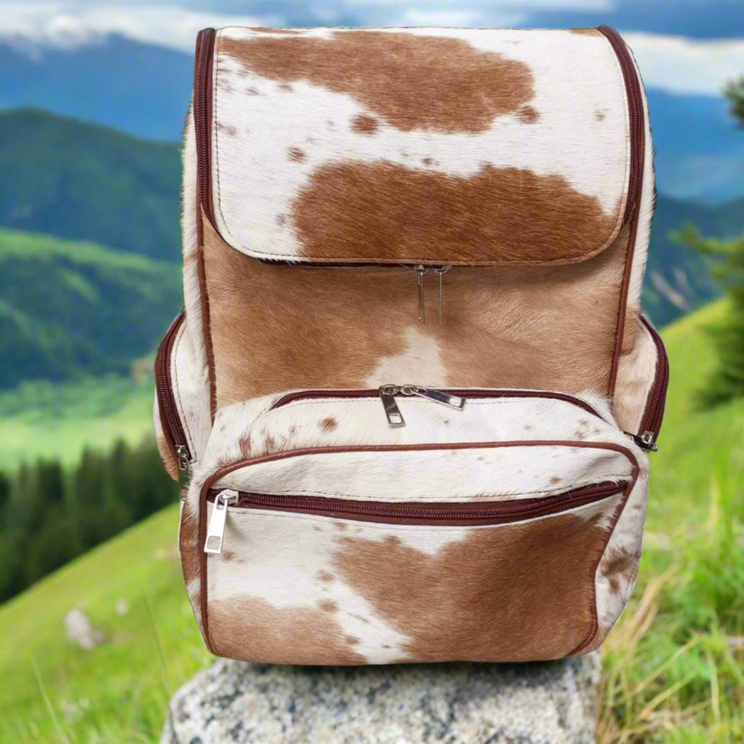 Brown Leather Diaper Backpack Get Complimentary Free Gift Baby Bag ...