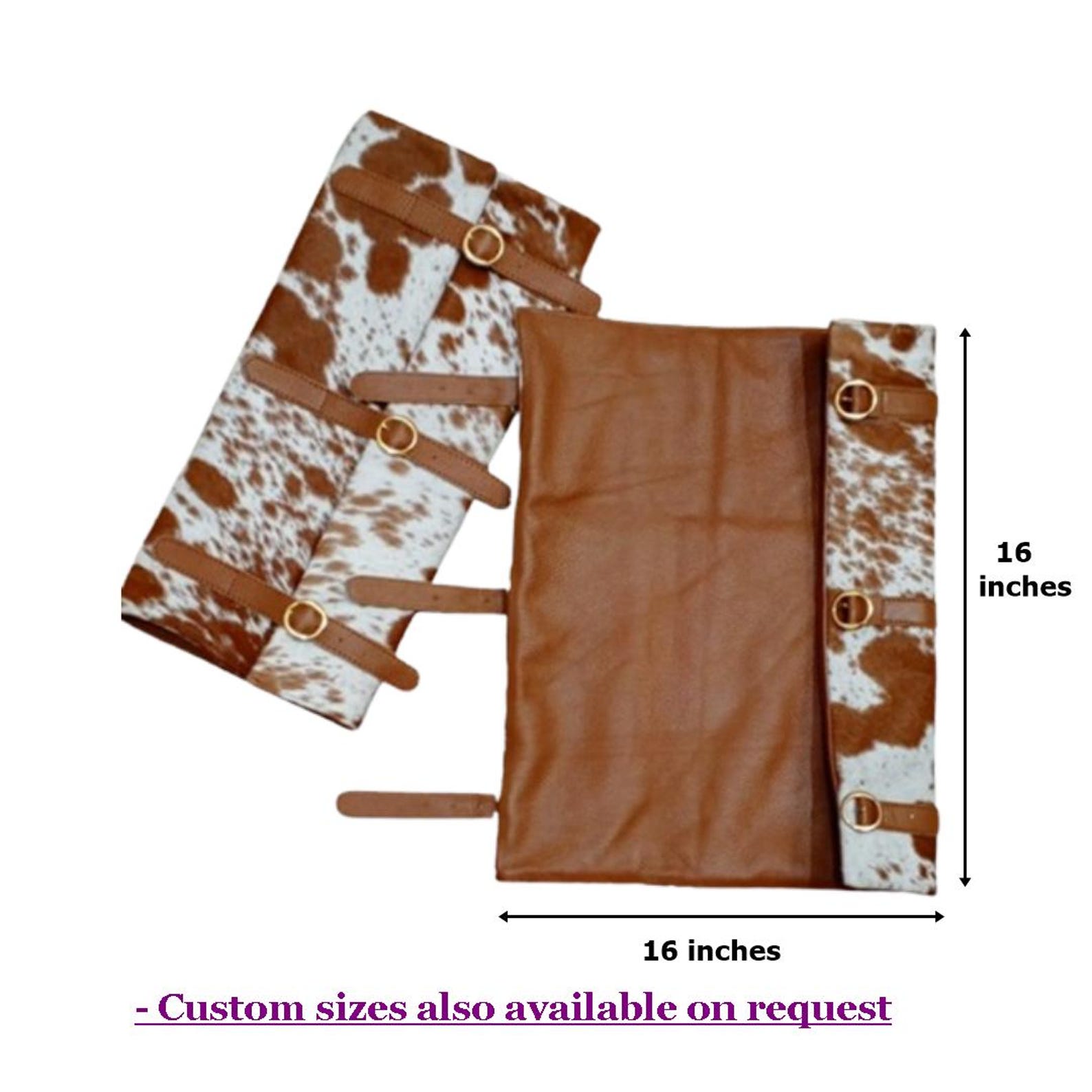 Handmade Cowhide Cowboy Boot Covers | Adjustable Fit, Unique Hide - Etsy