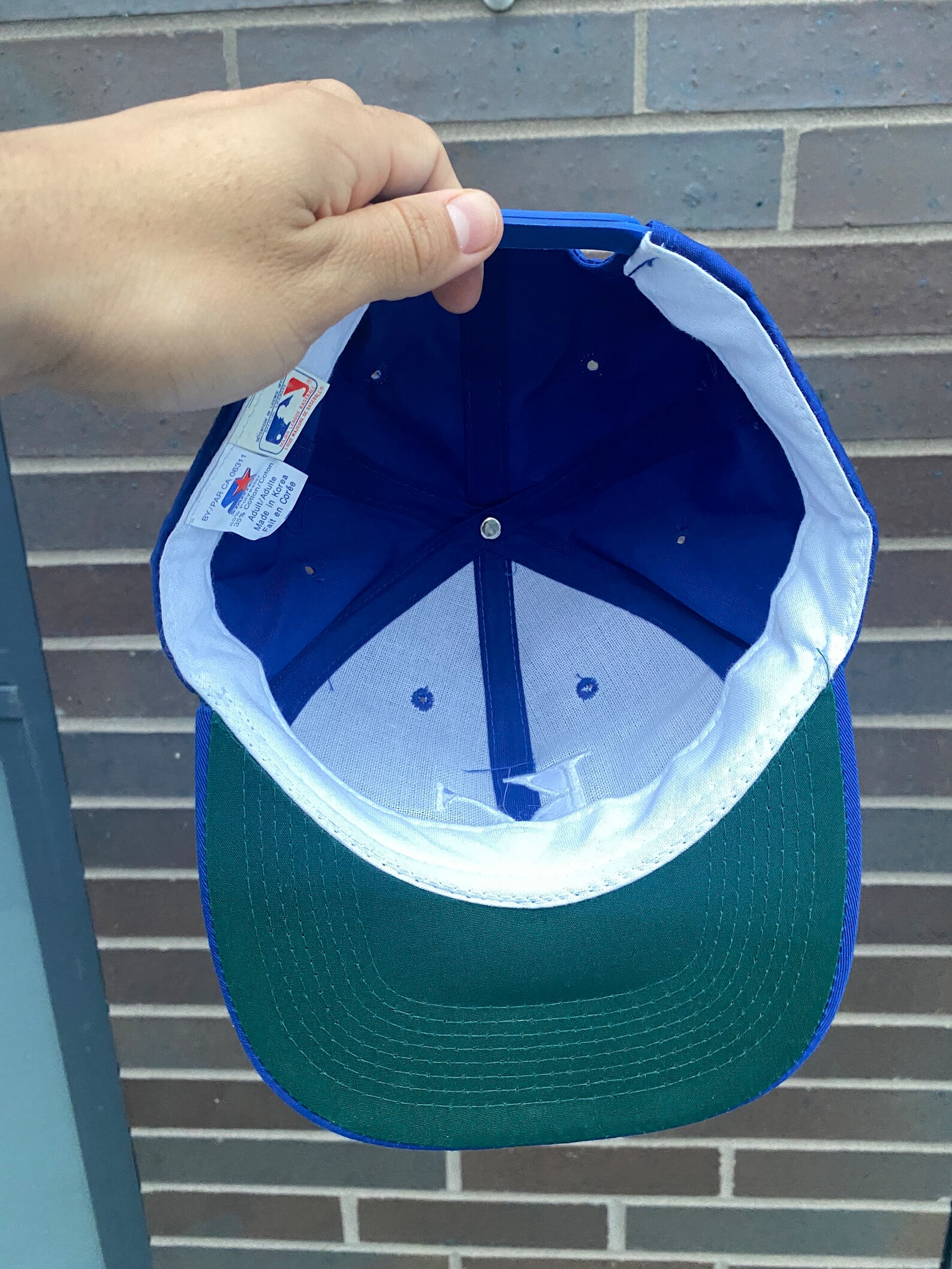 Vintage 90s Kansas City Royals MLB Snapback Hat / 90s Snap Back / Made ...