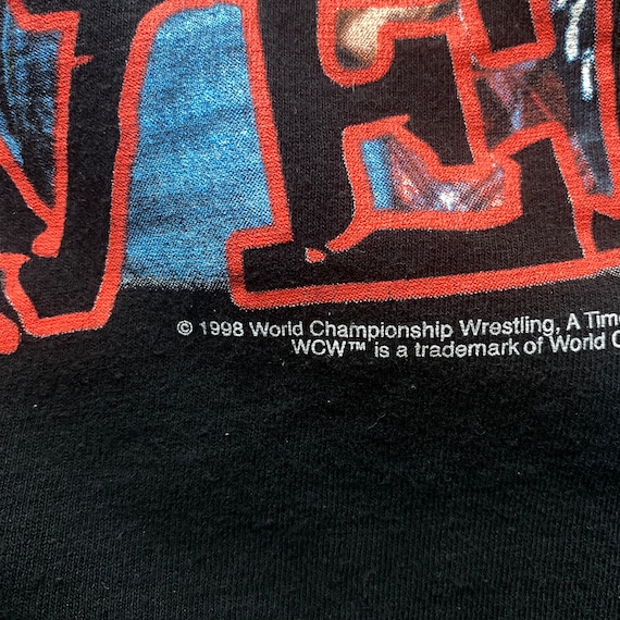 Vintage 1998 WCW Raven Wrestling T-Shirt / Vintage 90… - Gem