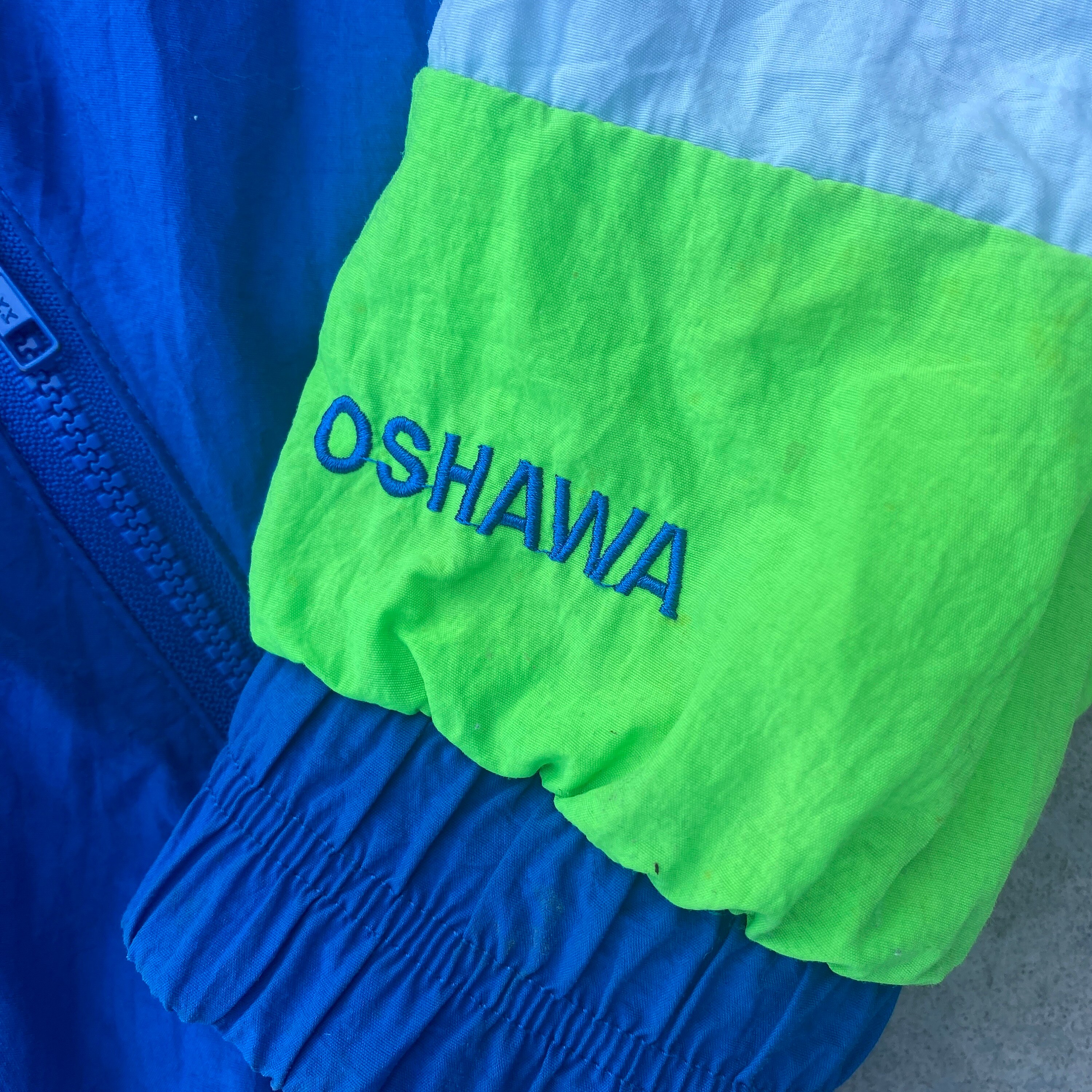 Vintage 80s PPG Oshawa Windbreaker Jacket / 1980s Retro Jacket ...