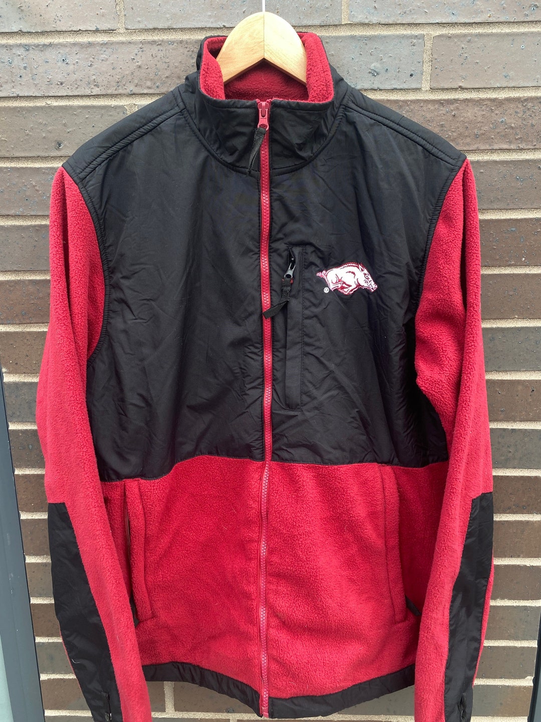 Vintage 90s Arkansas Razorbacks Denali Sweatshirt / Sportswear ...