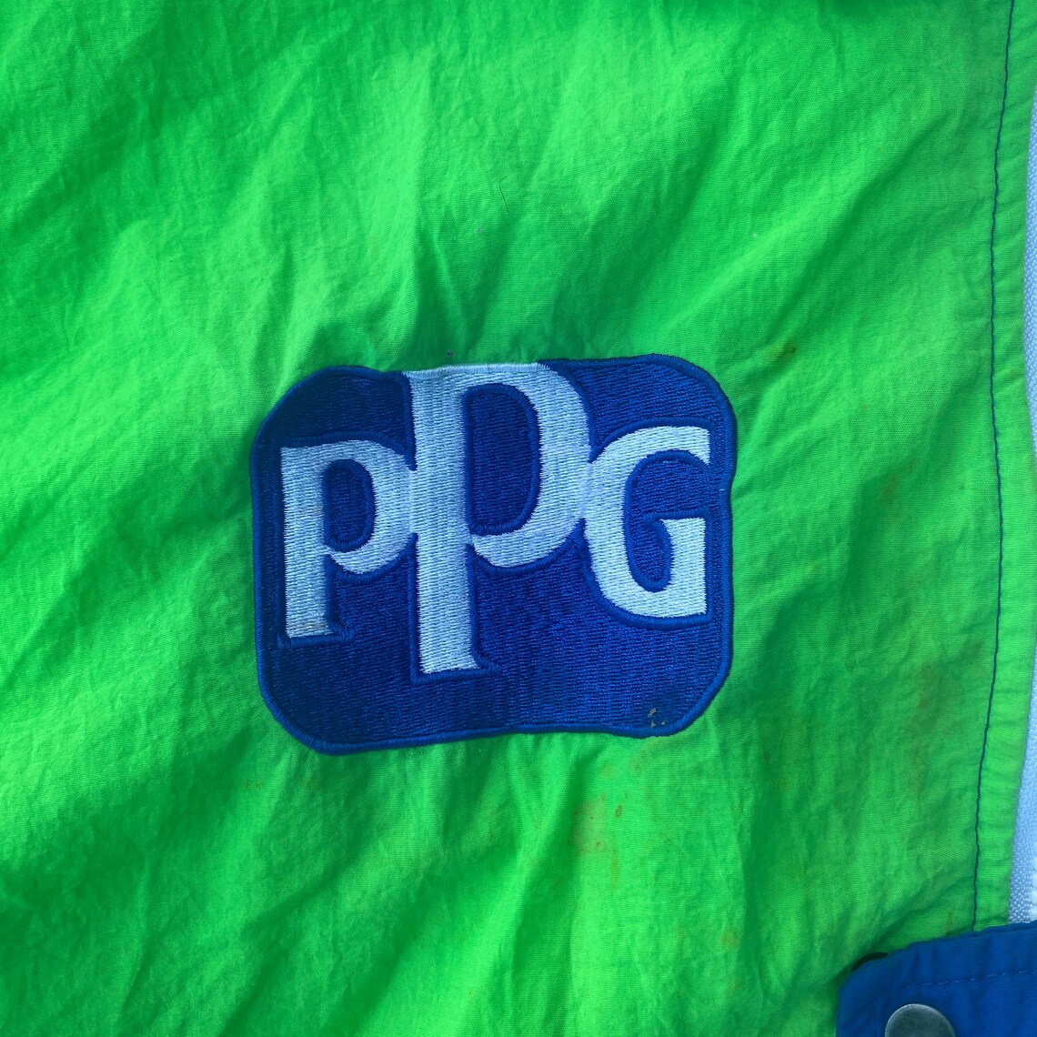 Vintage 80s PPG Oshawa Windbreaker Jacket / 1980s Retro Jacket ...