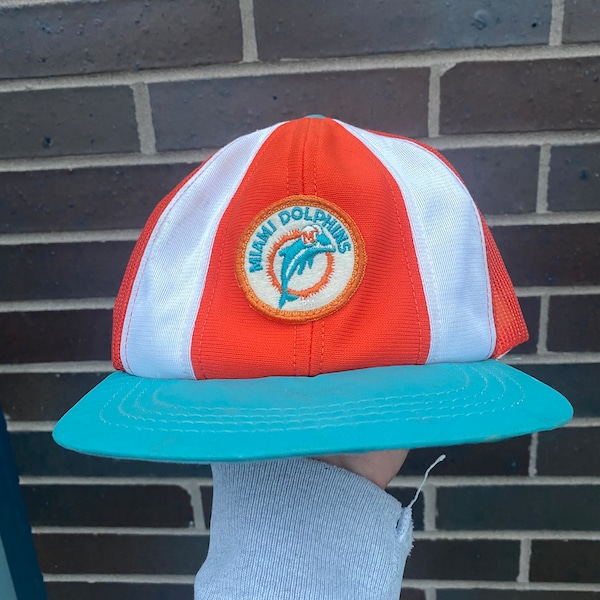 Miami Dolphins Hat - Etsy