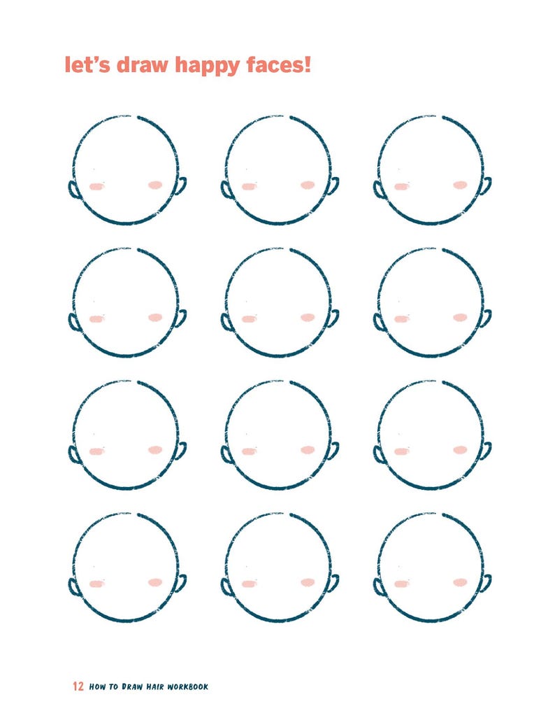 How to Draw Emotions - Tips & Workbook - Etsy
