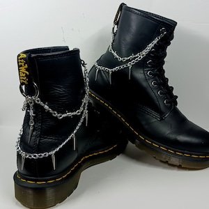 Boot Chains Barbed Wire Brambles Spikes Doc Dr. Martens Docs Charms - Etsy