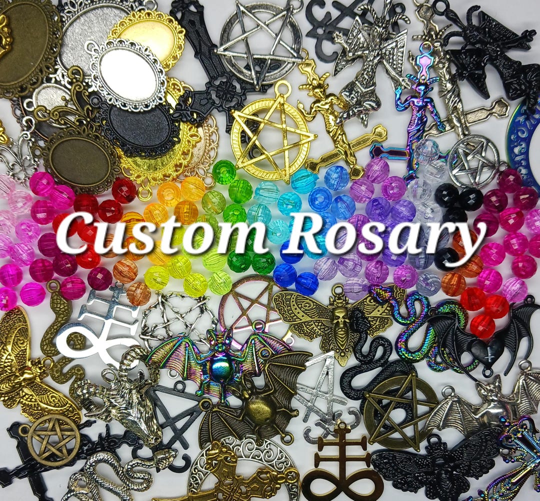 Custom Rosary - Build Your Own - Read Description - Ghost Necklace - Etsy
