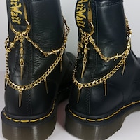 Boot Chains Barbed Wire Brambles Spikes Doc Dr. Martens Docs Charms ...