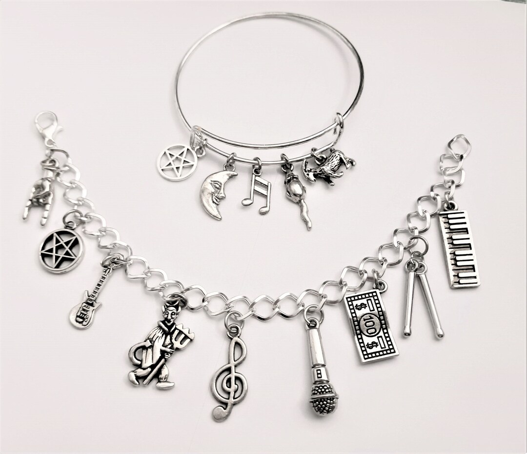 Custom Charm Bracelet - Build Your Own- Choose Bracelet Style and ...