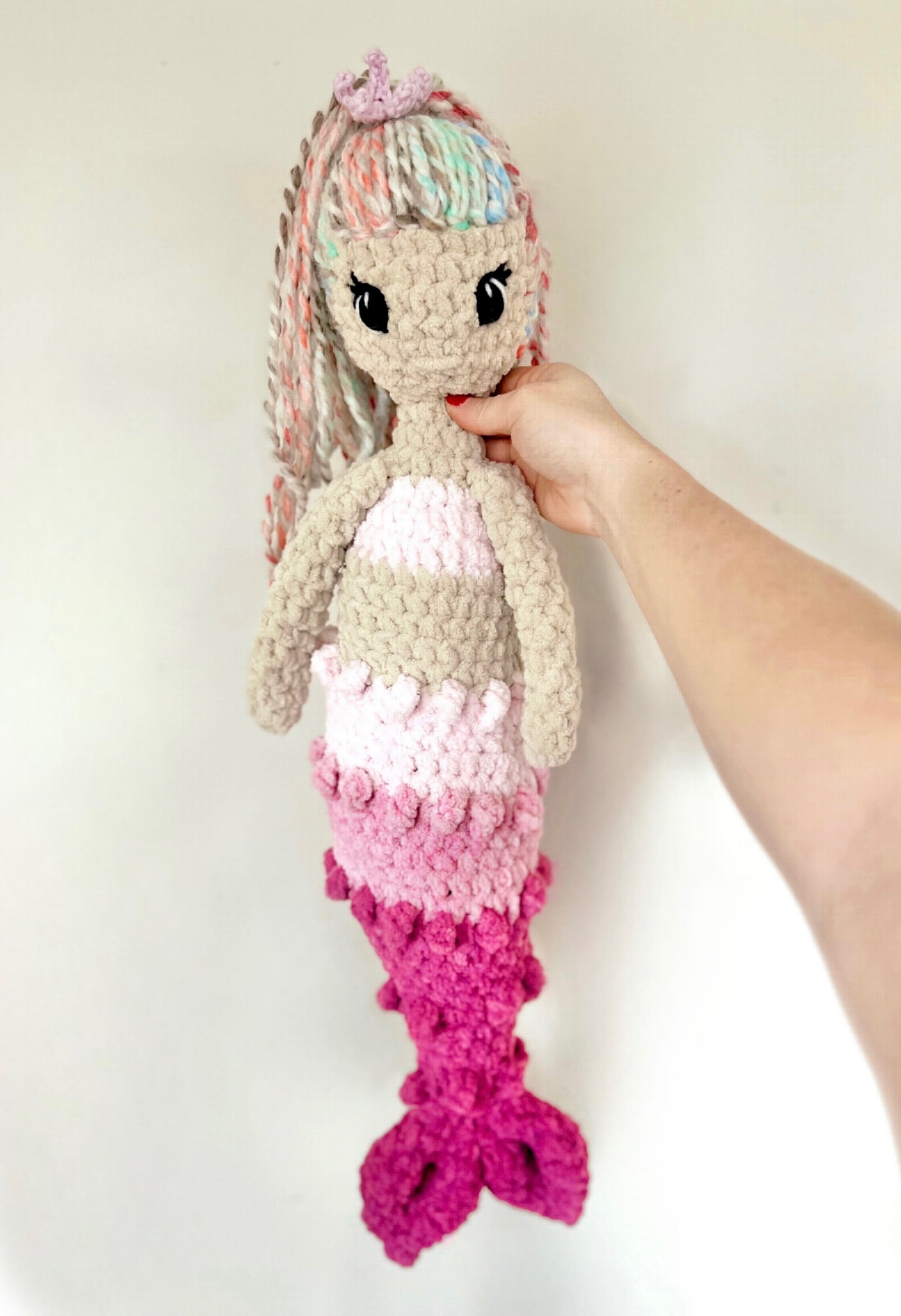 No Sew Mermaid Crochet Pattern | Mila the Mermaid - Etsy