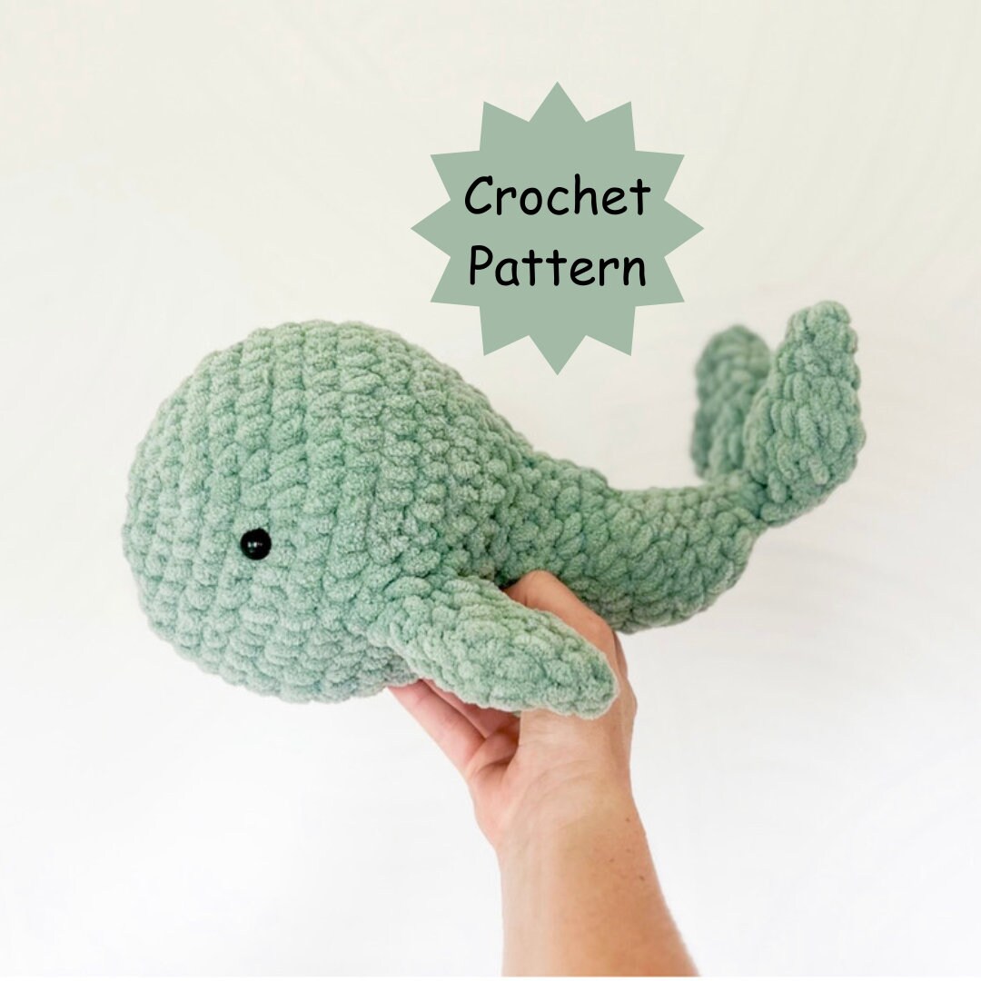 Whale Crochet Pattern - Etsy