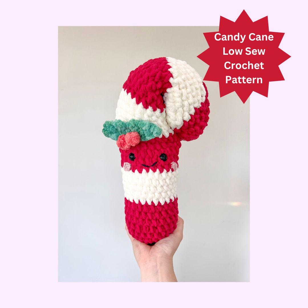 Candy Cane Crochet Pattern | Candy Cane | Carmen the Candy Cane ...