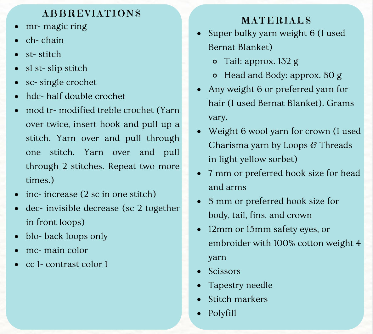 No-sew Merman Crochet Pattern Marlin the Merman - Etsy