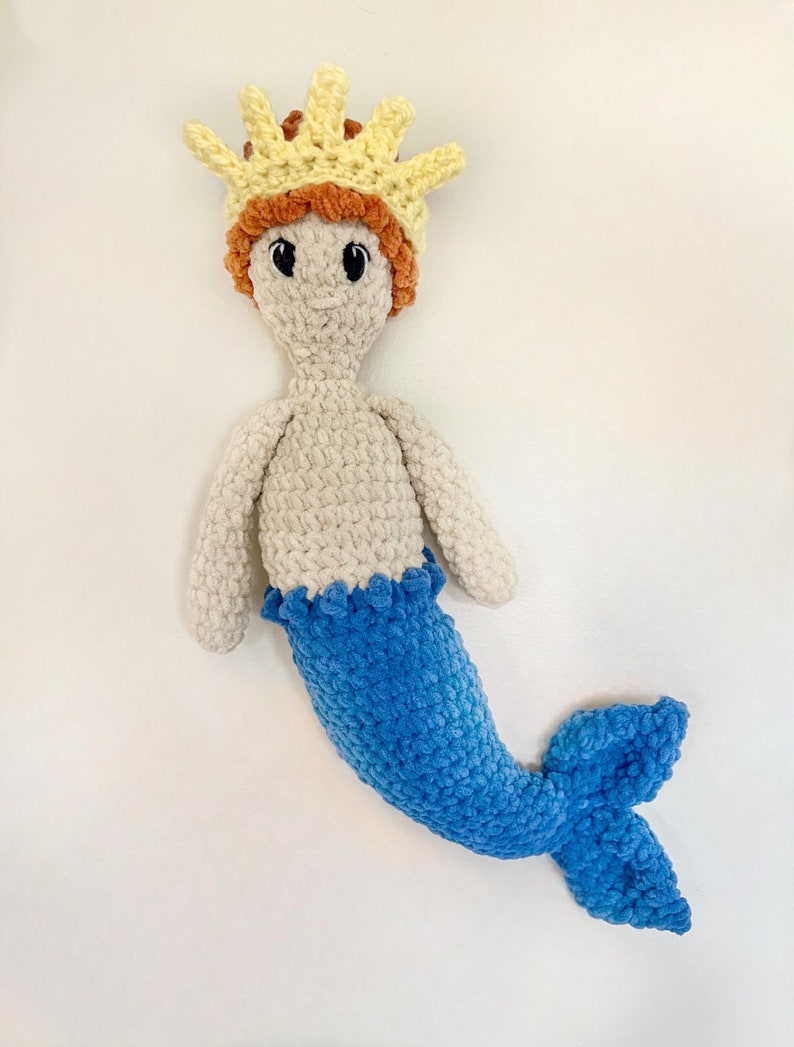 No-sew Merpeople Crochet Pattern Bundle | Mermaid and Merman Patterns ...