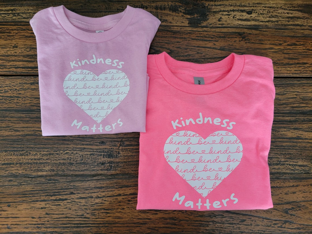 Pink Shirt Day. Portion Donated. Anti-bullying Shirt. Kindness Matters ...