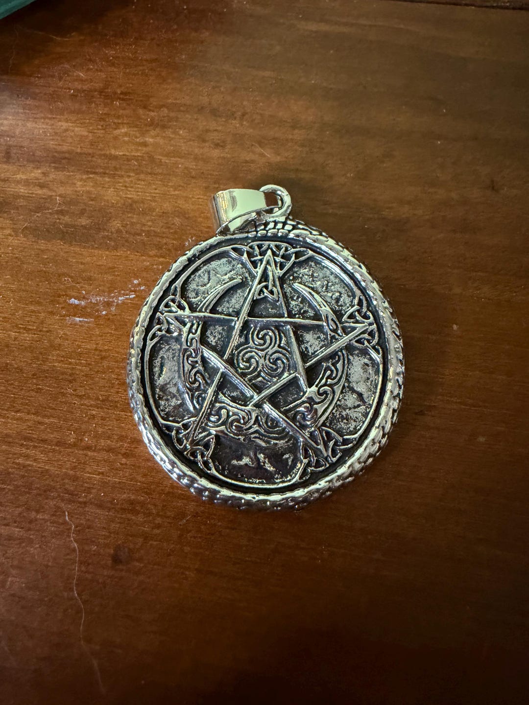 Pentagram & Tree of Life Pendant - Spiritual Jewelry - Etsy