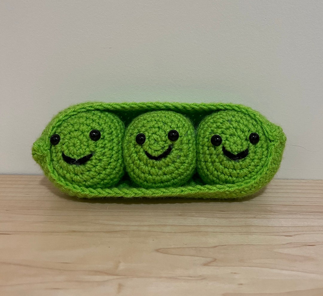 Pea Pod Stuffed Animal - Etsy