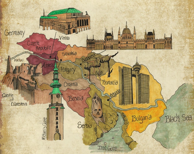 Old World Wine & Vineyards Map 1907 Vintage Viticulture Atlas Poster - Etsy