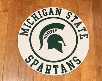 Michigan State University Sign Michigan State University Spartans Signs ...