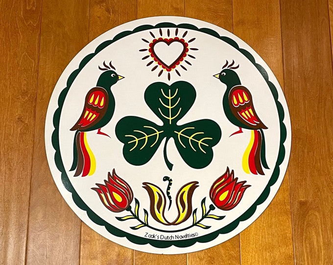 Trio of Crows Hex Sign PA Dutch Style 3 Crows Signifies the Coming of ...