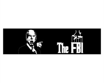 Fbi Bumper Sticker - Etsy