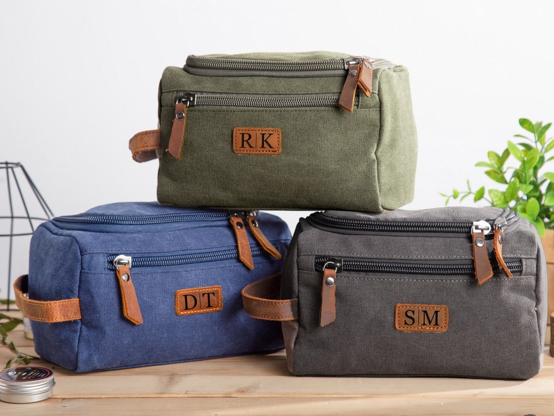 Personalized Mens Toiletry Bag Groomsmen Gift Travel Toiletry - Etsy