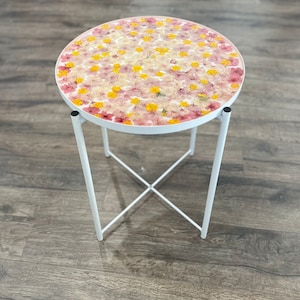 Custom Resin Floral Table, Flower Preservation, Floral Preservation ...