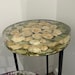 Custom Resin Floral Table, Flower Preservation, Floral Preservation ...