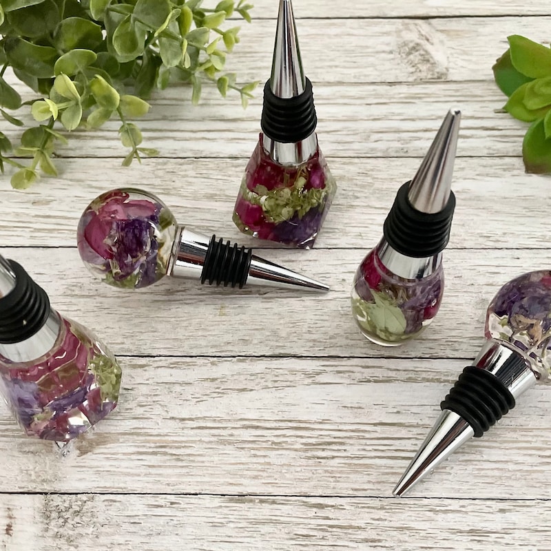 Flower Wine Stopper - Etsy