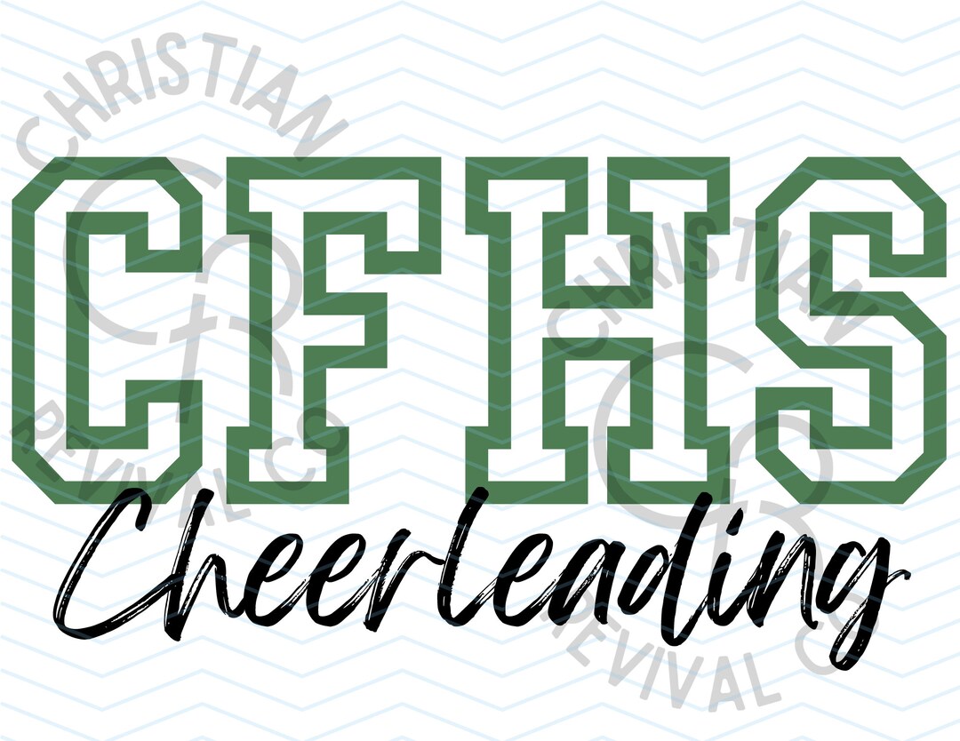 CFHS Cheer PNG, SVG, Clear Falls High School - Etsy