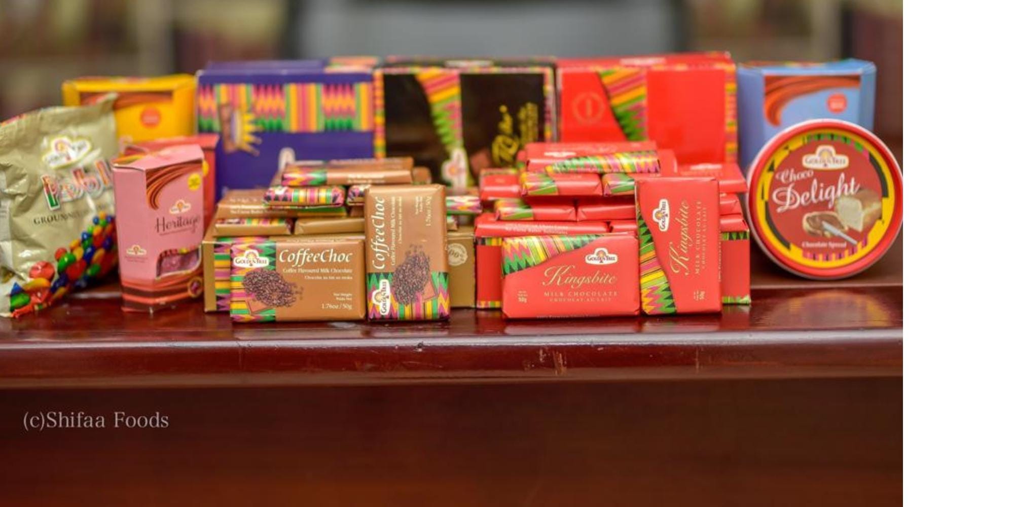 20 X 50g Golden Tree Milk Chocolate Kingsbite - 40% Ghana Cocoa - Etsy