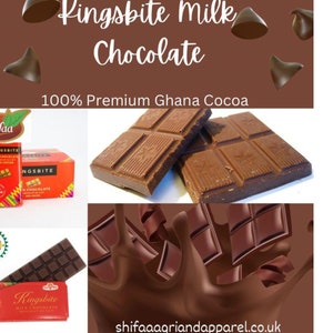 10 X 100g Golden Tree Milk Chocolate Kingsbite - 40% Ghana Cocoa - Etsy