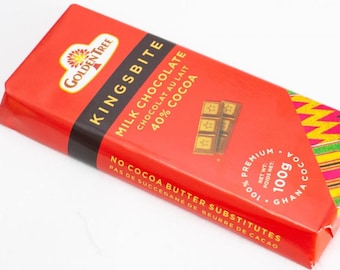 Ghana Chocolate, Kingsbite, Golden Tree Chocolate. Natural Cocoa ...