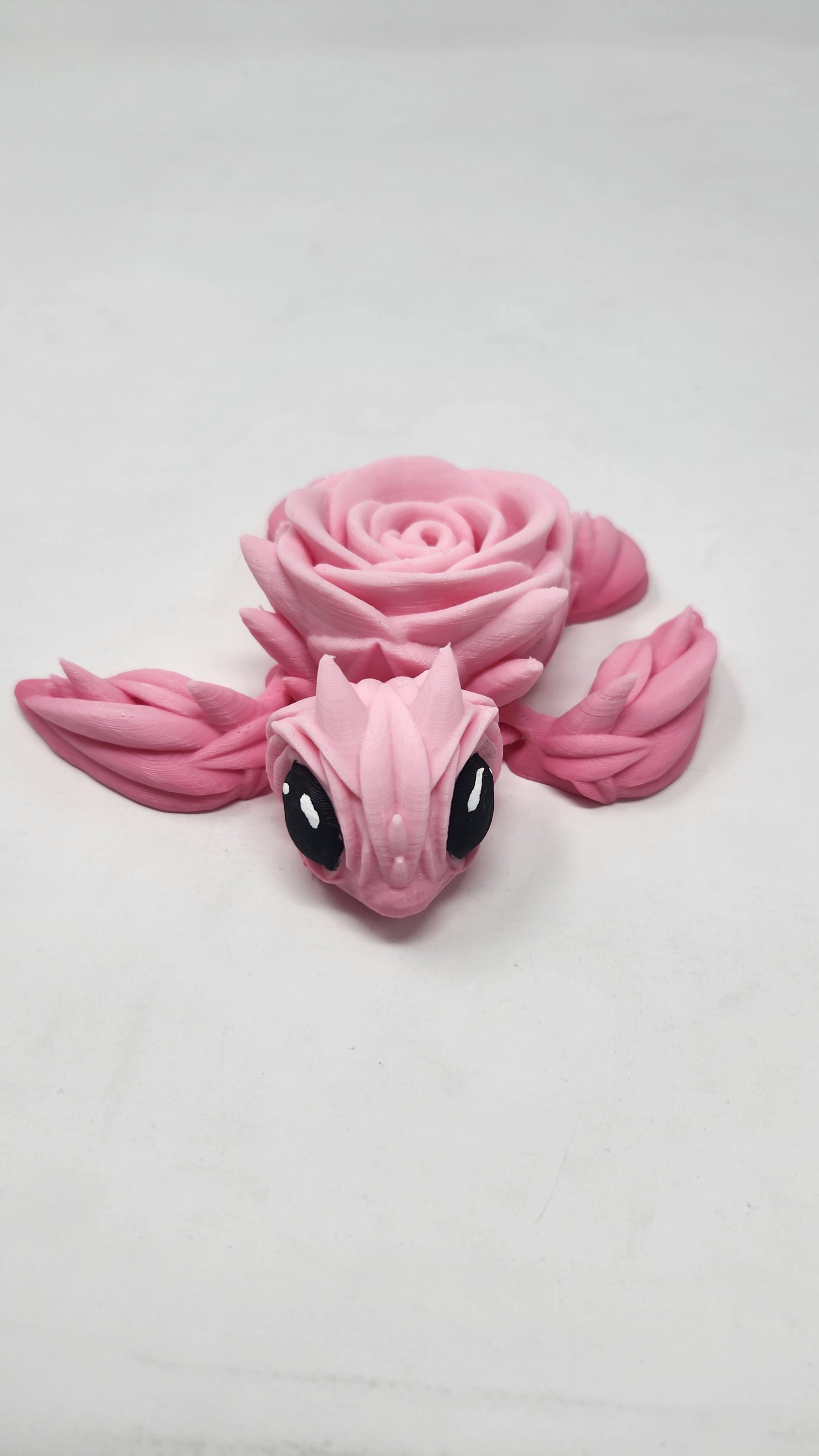 3D Printed Flexi Roseurtle Flexible Rose Turtle - Etsy