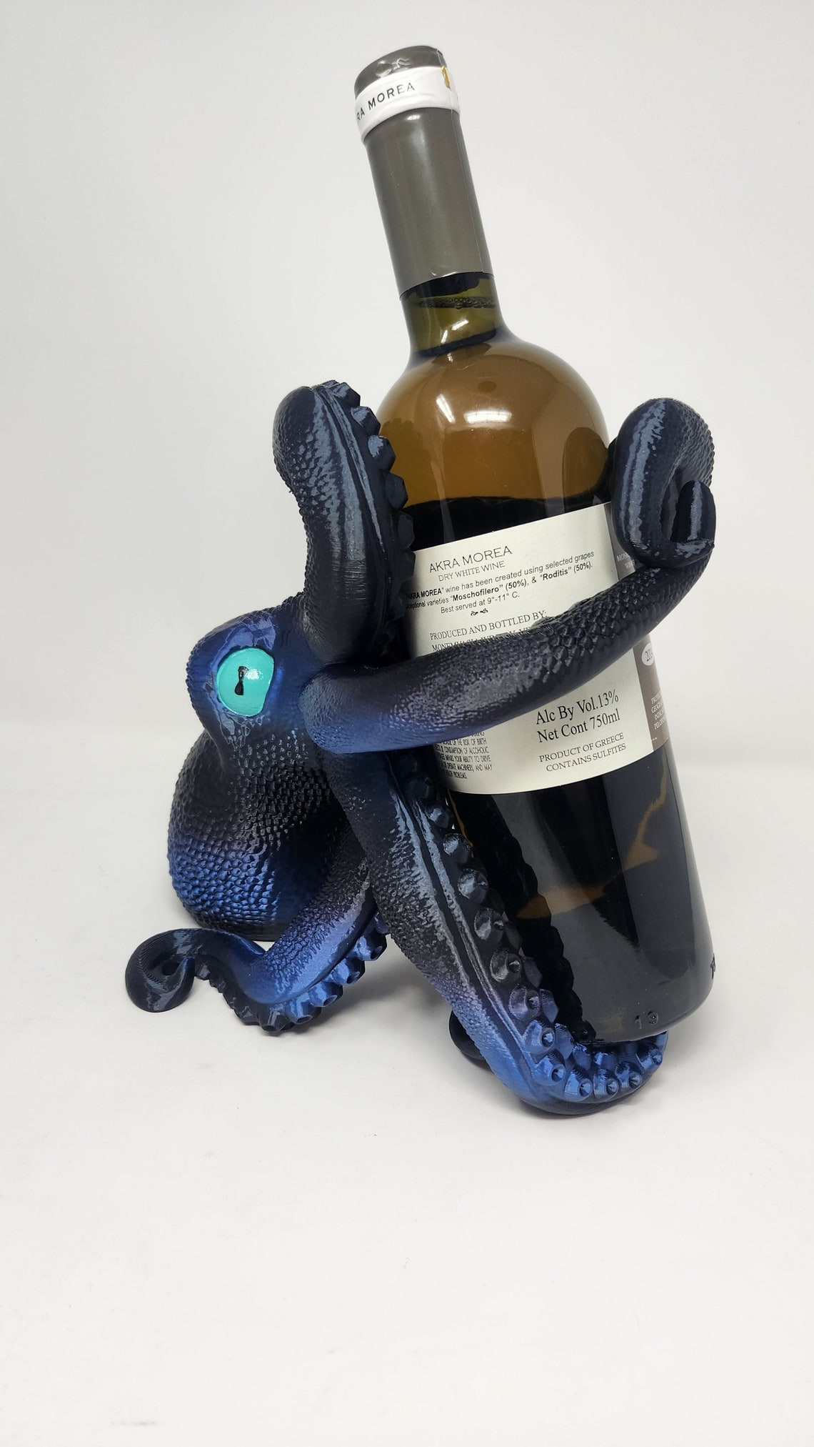 3D Printed Octopus Wine Holder - Etsy