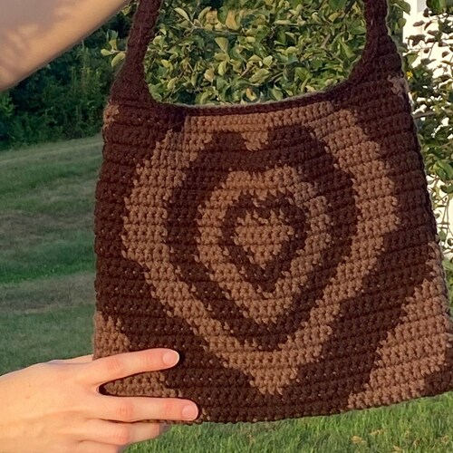PATTERN Crochet Heart Purse - Etsy