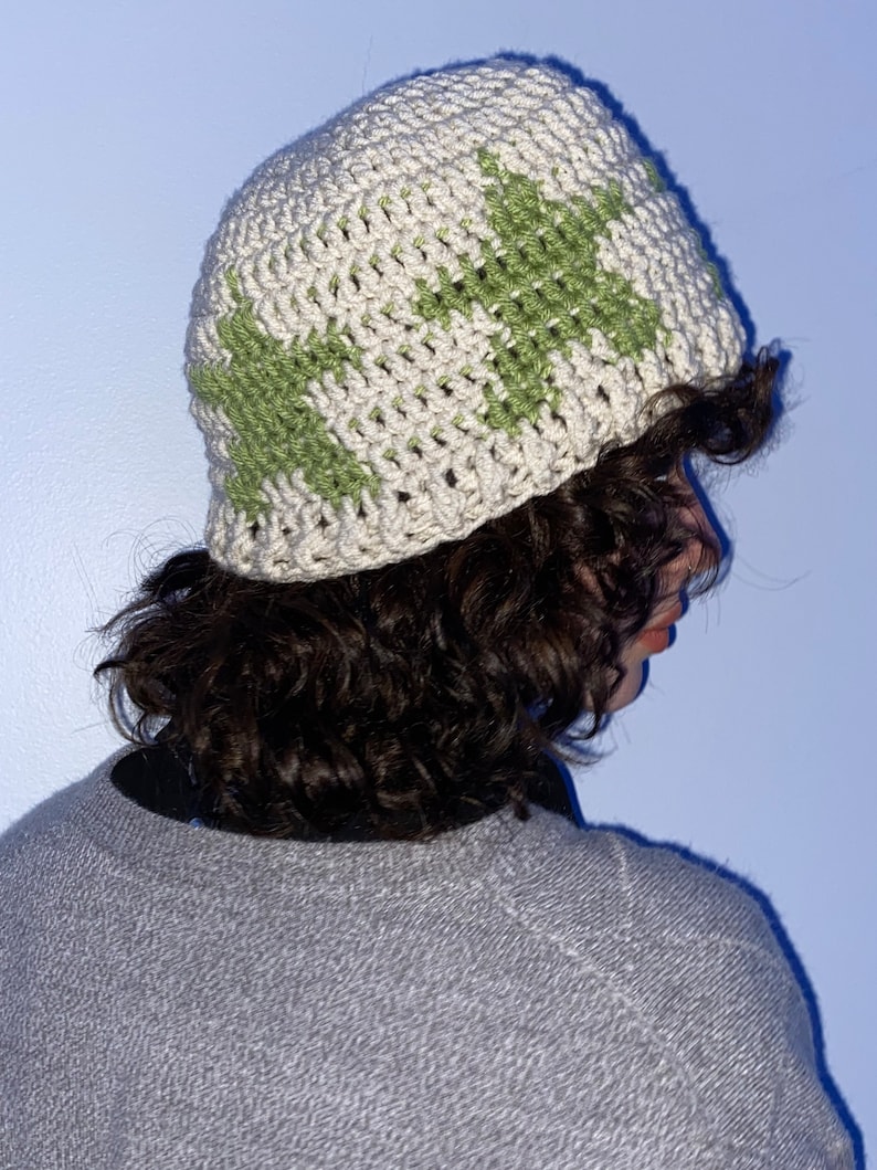 PATTERN Crochet Star Beanie Hat - Etsy
