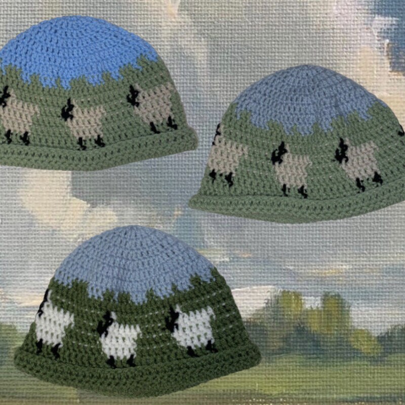 Sheep Hat - Etsy