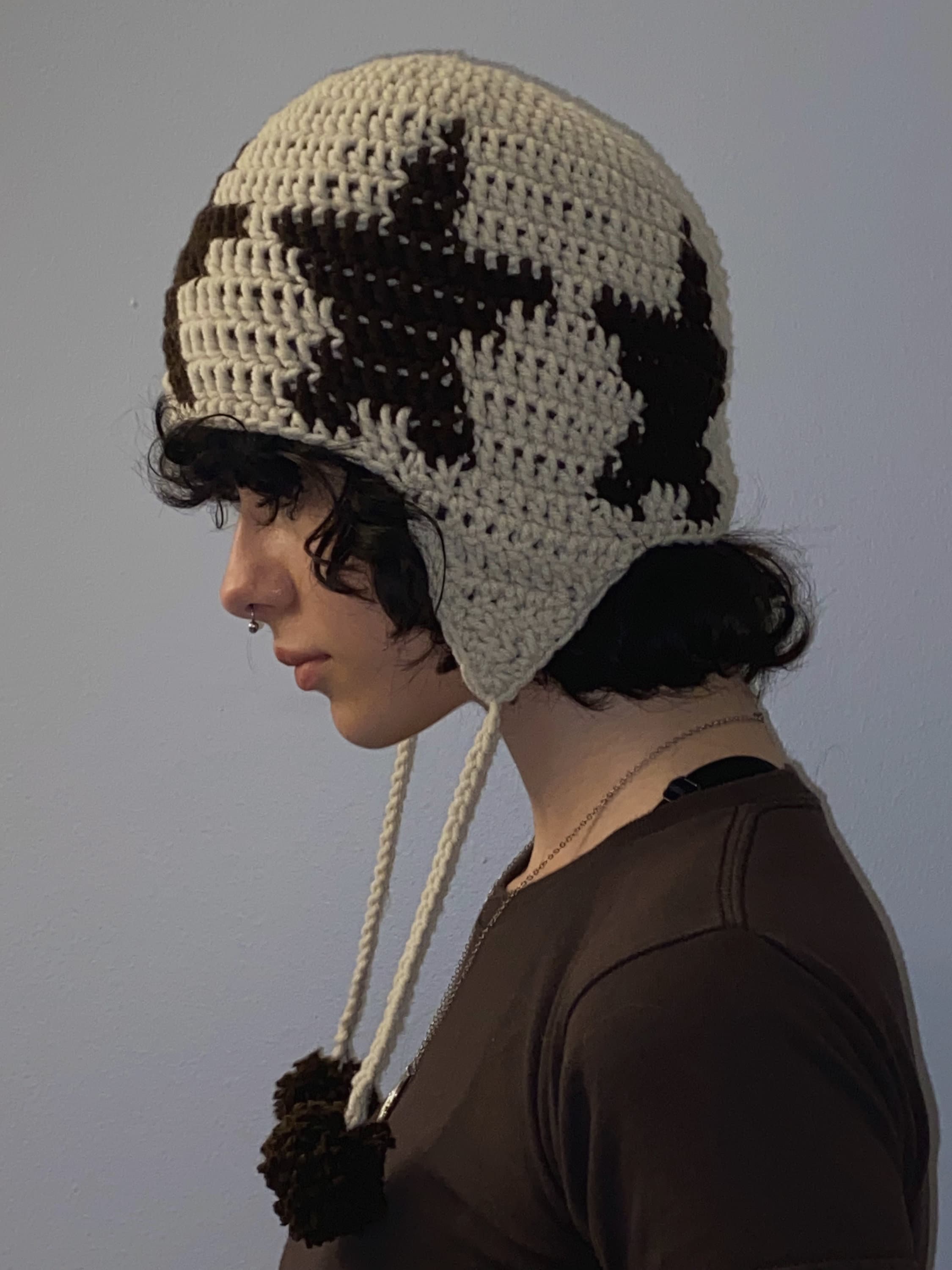 PATTERN Crochet Ear Flap Star Hat - Etsy